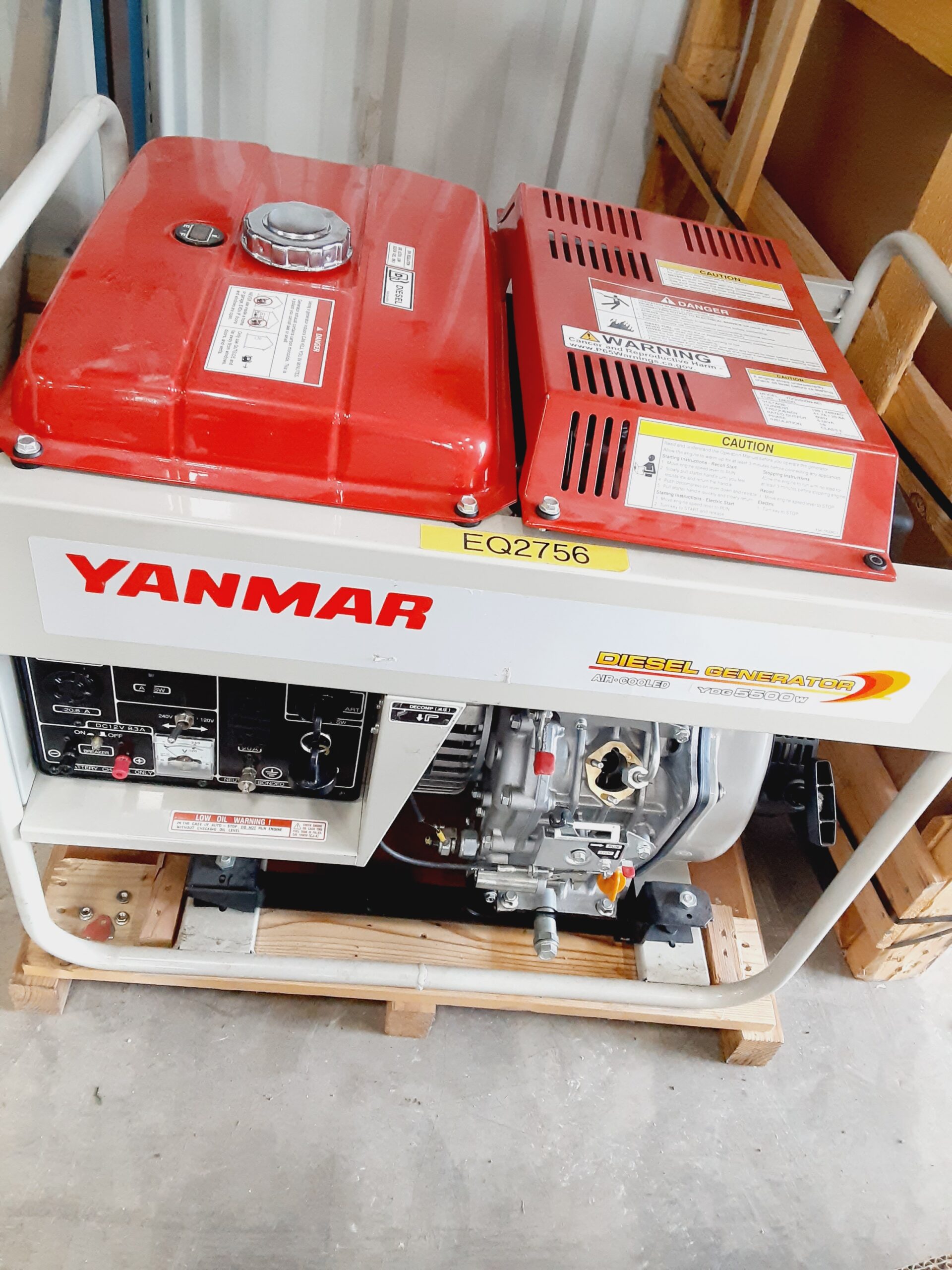 2018 Yanmar YDG5500W Generator - Sanco Equipment 2018 Yanmar YDG5500W Generator - Sanco Equipment